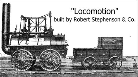 The world's first passenger railway service
